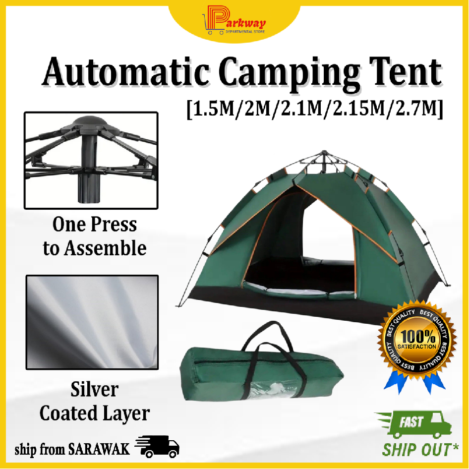 [EAST MSIA]Automatic Camping Tent/ Outdoor Tent/ Foldable Tent/ Auto ...