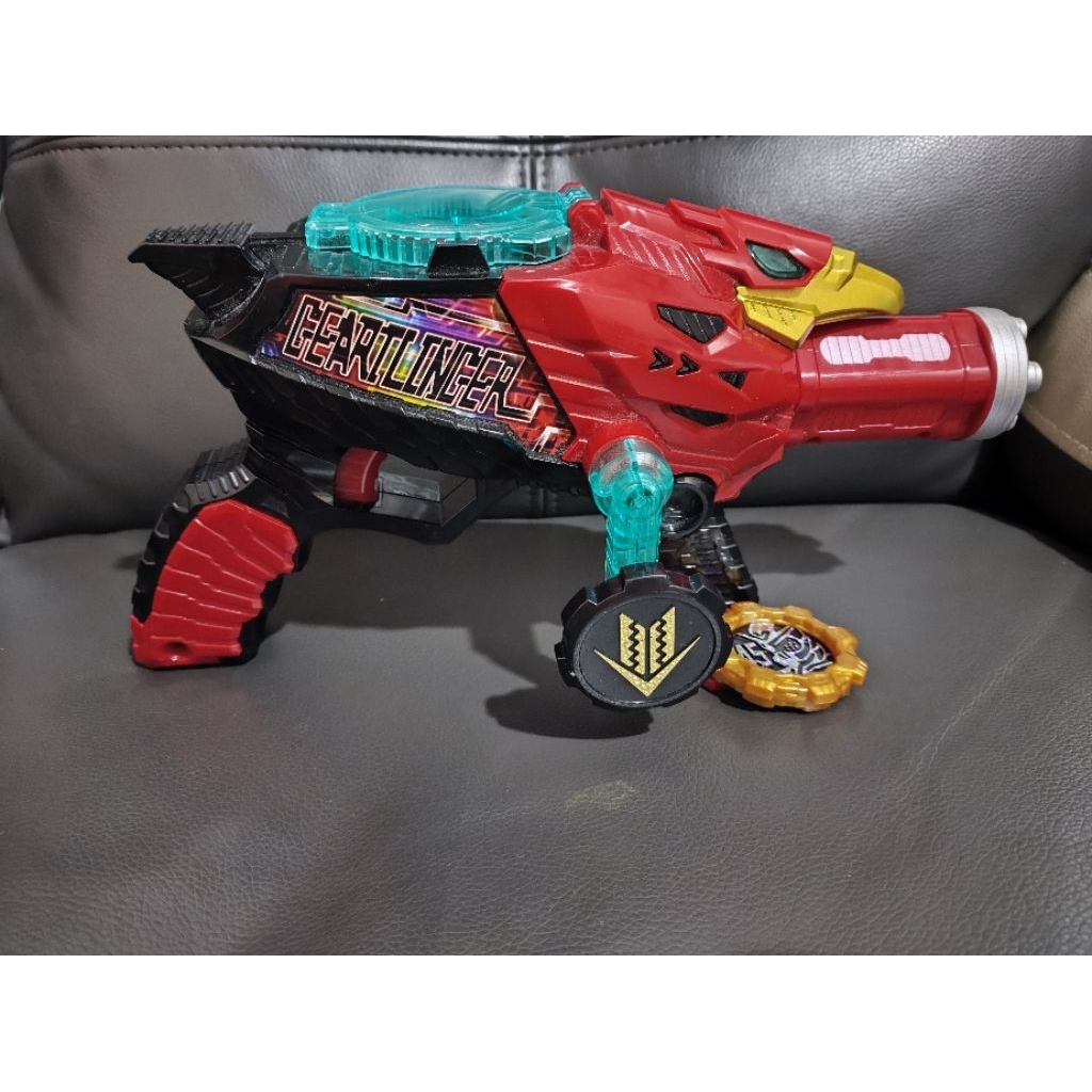 Dx geartlinger trigger zenkaiger twokaiser kikai sentai original bandai ...
