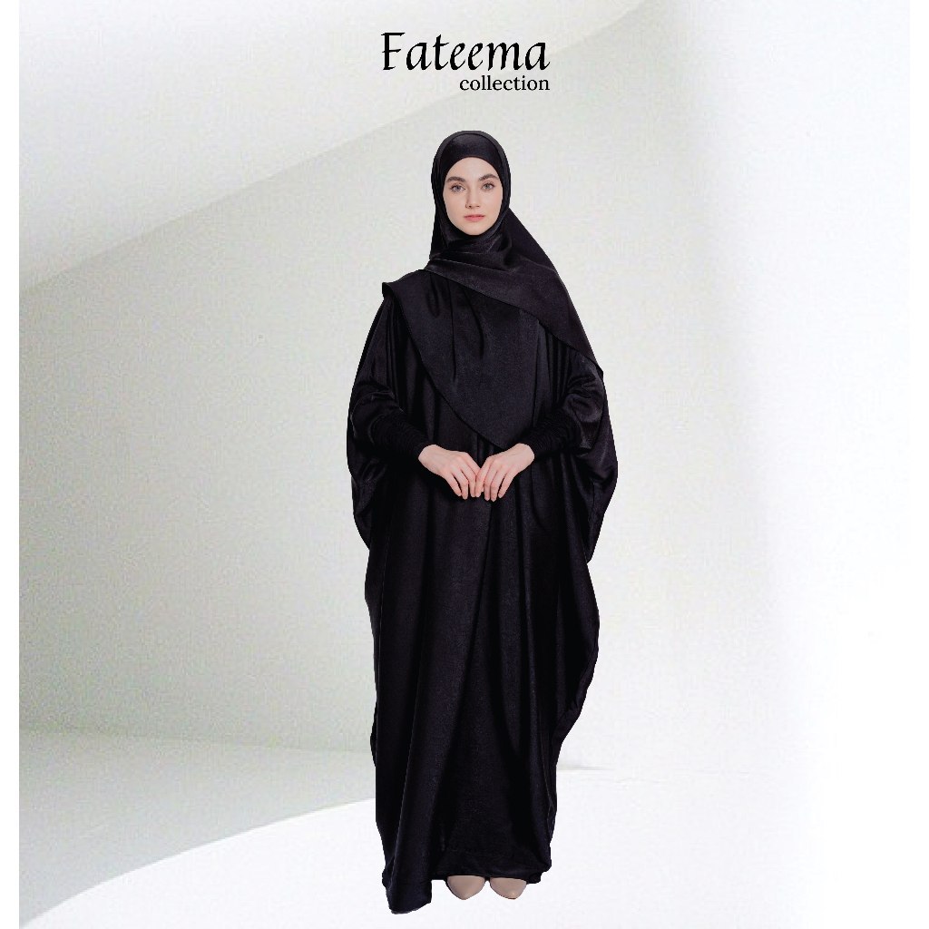 ABAYA FATEEMA BY NUNHA (SET WITH KHIMAR) | Shopee Malaysia
