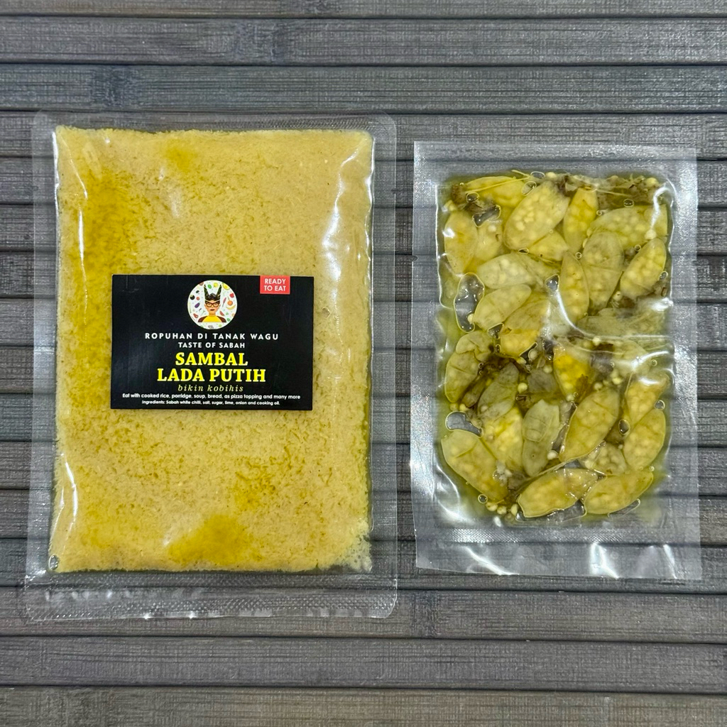 Sambal Lada Putih Sabah (No Pork/No Lard/No Alcohol) | Shopee Malaysia