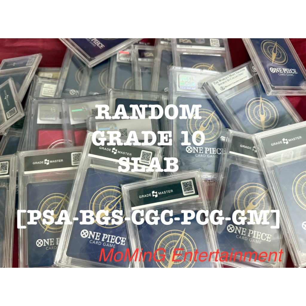 [ONE PIECE CARD GAME] Mystery Graded 10 Slab (PSA/BGS/CGC/PCG/GM ...