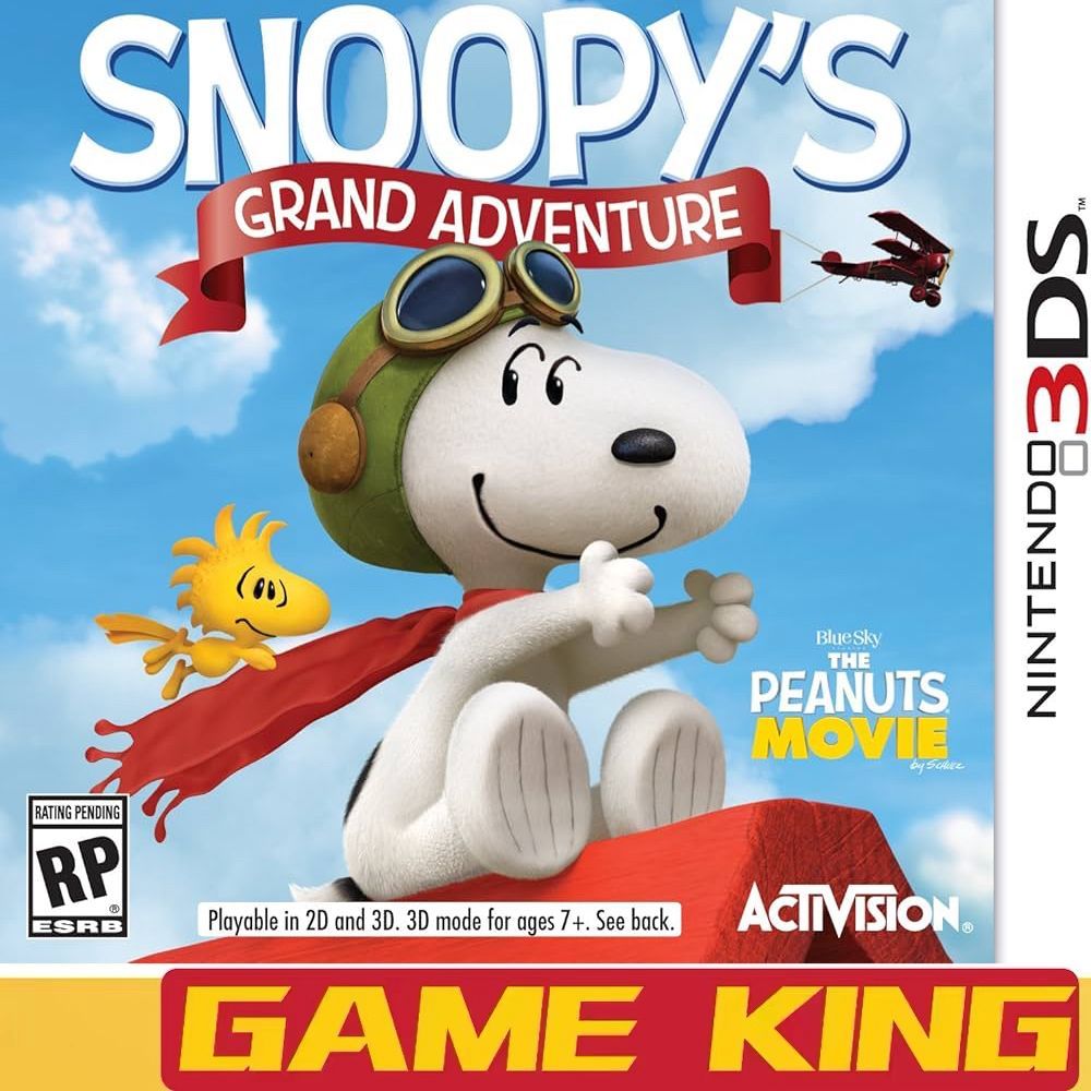 3DS The Peanuts Movie Snoopys Grand Adventure (English) | Shopee Malaysia
