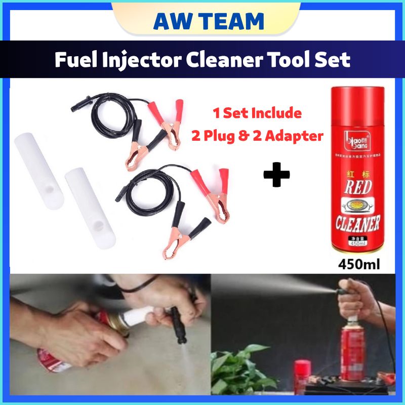 🔥Professional🔥 Fuel Injector Cleaner Tool Set Car Injector Nozzle Flush ...