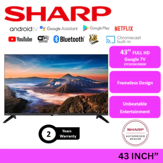 tv sharp 43 inch Malaysia, Best Deals March 2026 | Shopee Malaysia