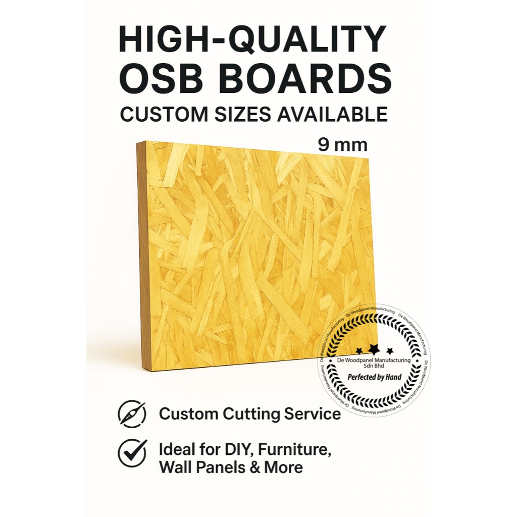 OSB Board 9mm & Custom size | Shopee Malaysia