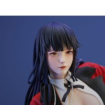 YM Studio - Kakegurui Girls Jabami Yumeko Resin Statue GK Anime Figure ...