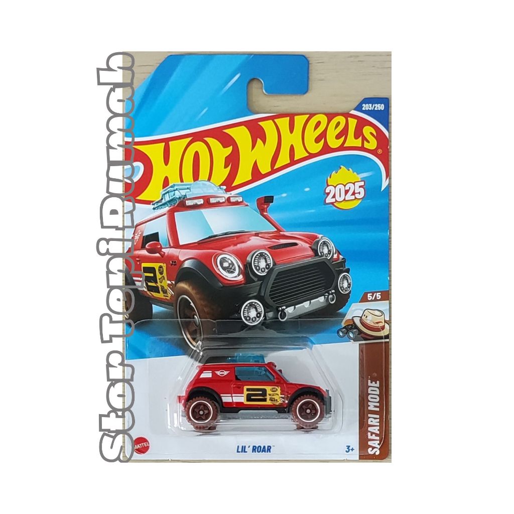 Hot Wheels Lil' Roar [HW 2003 Mini Cooper Safari Mode] | Shopee Malaysia