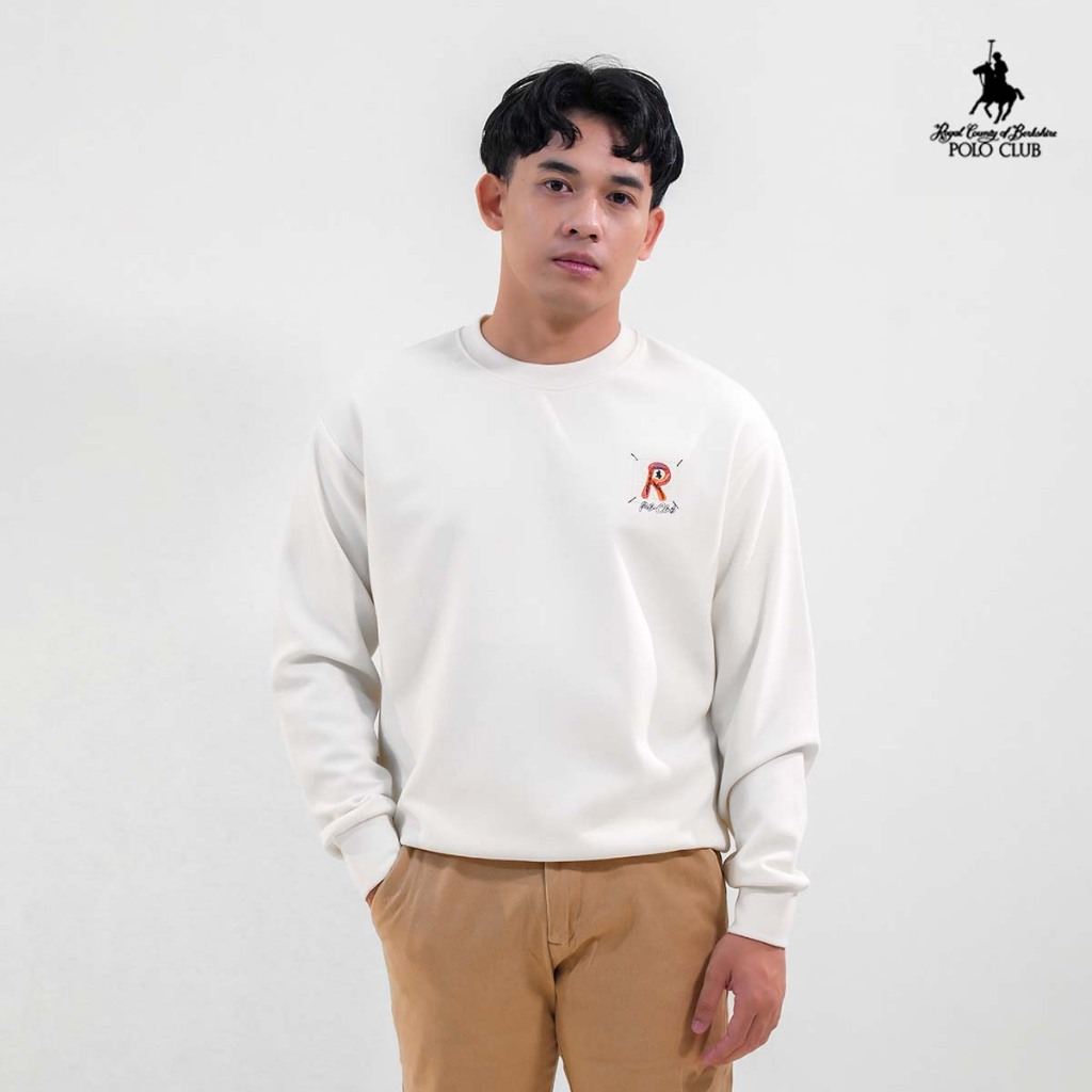 [RCB Premium] RCB Polo Club Cream Long-Sleeve Cooling Sweatshirt ...