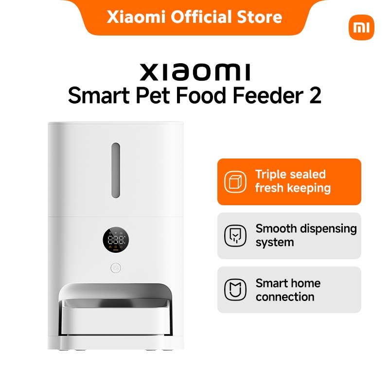 Xiaomi Smart Pet Food Feeder 2 5L capacity/support pet foods up to 12mm ...