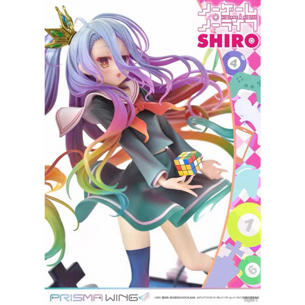 Prime 1 Studio Prisma Wing No Game No Life Shiro Figure | Shopee Malaysia