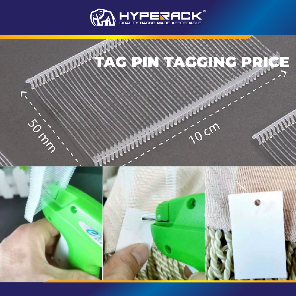 HYPERACK ™️ [Fast Delivery] Tag Pin Tagging Price Merchandise Tag Gun ...