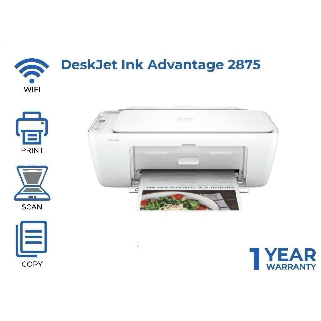 HP DeskJet Ink Advantage 2875 All-in-One Wireless Printer | Shopee Malaysia