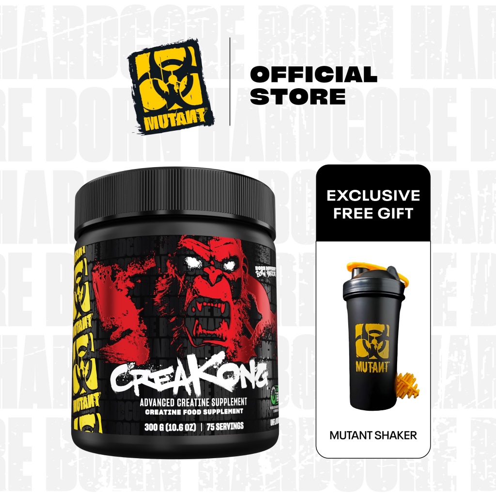 MUTANT CREAKONG Advanced Creatine Foods Supplement 300G (75 Servings ...
