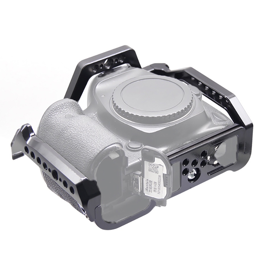 Camera Cage small Rig for Canon EOS 5DIV 5D4 5D3 5D2 with 2 Cold Shoe ...