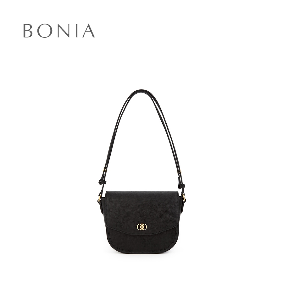 Bonia Black Pure Petite Crossbody Bag | Beg silang badan | Shopee Malaysia