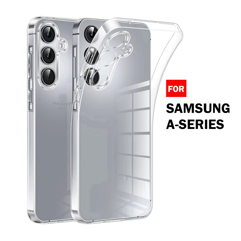 For Samsung Galaxy A26 A36 A56 5G Transparent Shockproof Airbag Thicker ...