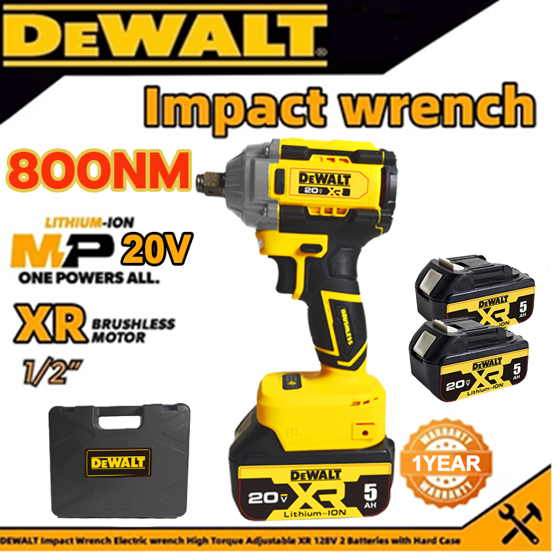 Dewalt DTW285 electric cordless wrench 980 NM impact wrench cordless ...