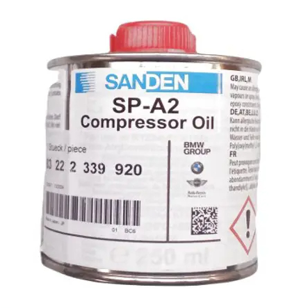 83 22 2 339 920 , 83222339920 , SANDEN SP-A2 COMPRESSOR OIL R1234yf ...