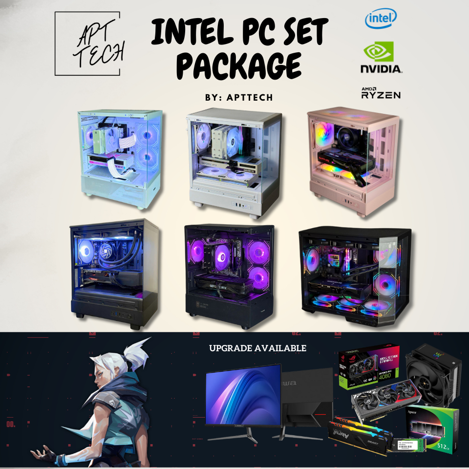 BUDGET GAMING PC PACKAGE / CUSTOM PC /INTEL/ NVIDIA RTX/CPU DESKTOP ...