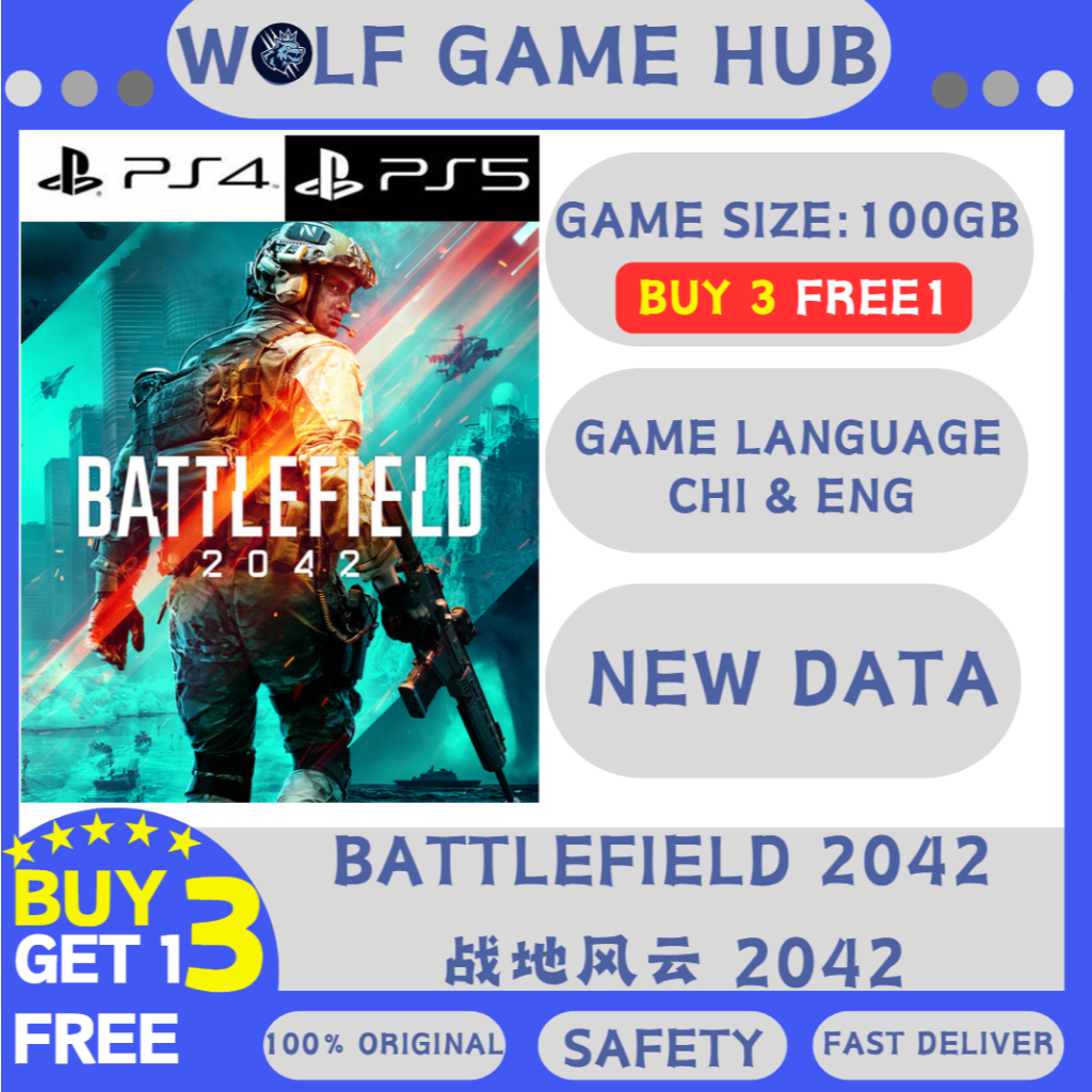 Battlefield 2042 ( PS4 & PS5 ) Game Digital Download Permainan Digital Muat Turun Permainan ...