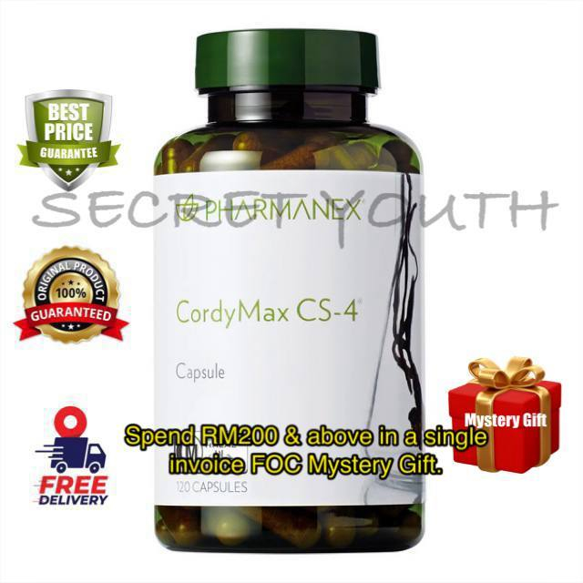 Nuskin Nu Skin Cordymax CS-4 (120 Capsules) | Shopee Malaysia