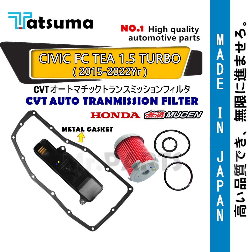 CVT filter CIVIC FC 15-22YR HONDA TEA 1.5 TURBO FE auto transmission ...