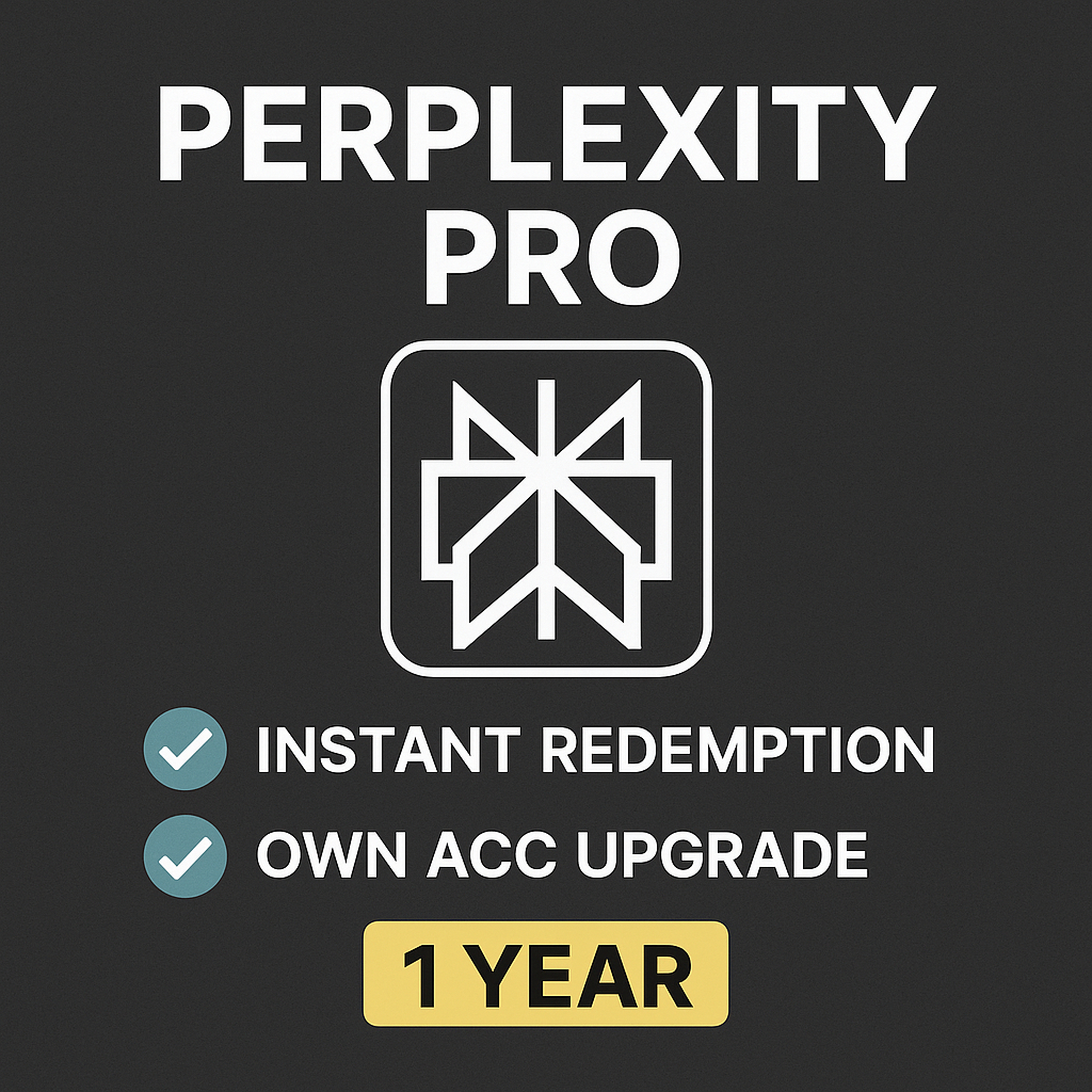 Perplexity Pro AI - 1 Year Own Account - Voucher Coupon Code - Instant ...