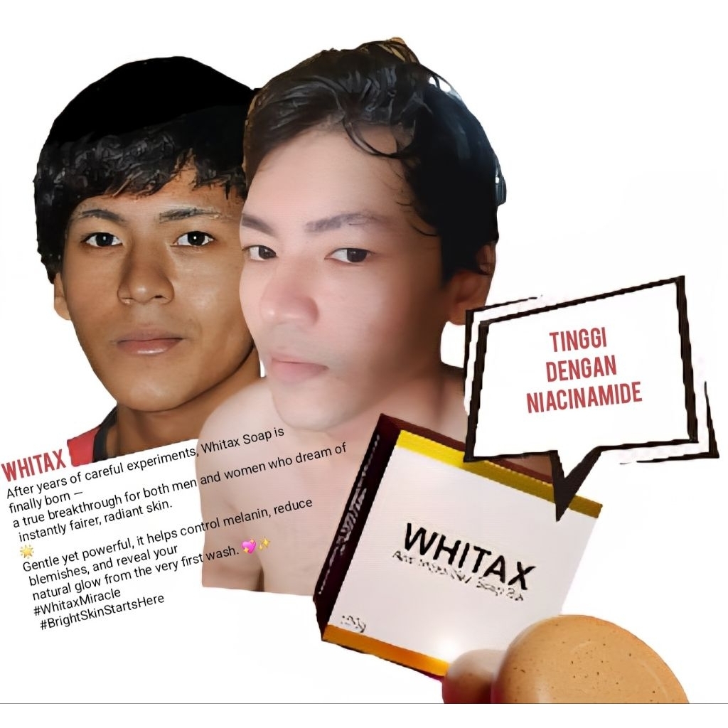 WHITAX - Sabun Pemutih Wajah, Badan, Bukulali, Jeragat, Parut, SKIN ...