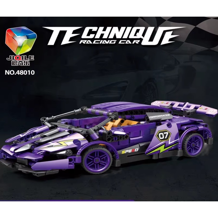 JIQILE Concept Car Building Blocks Pull Back Mechanical | Shopee Malaysia