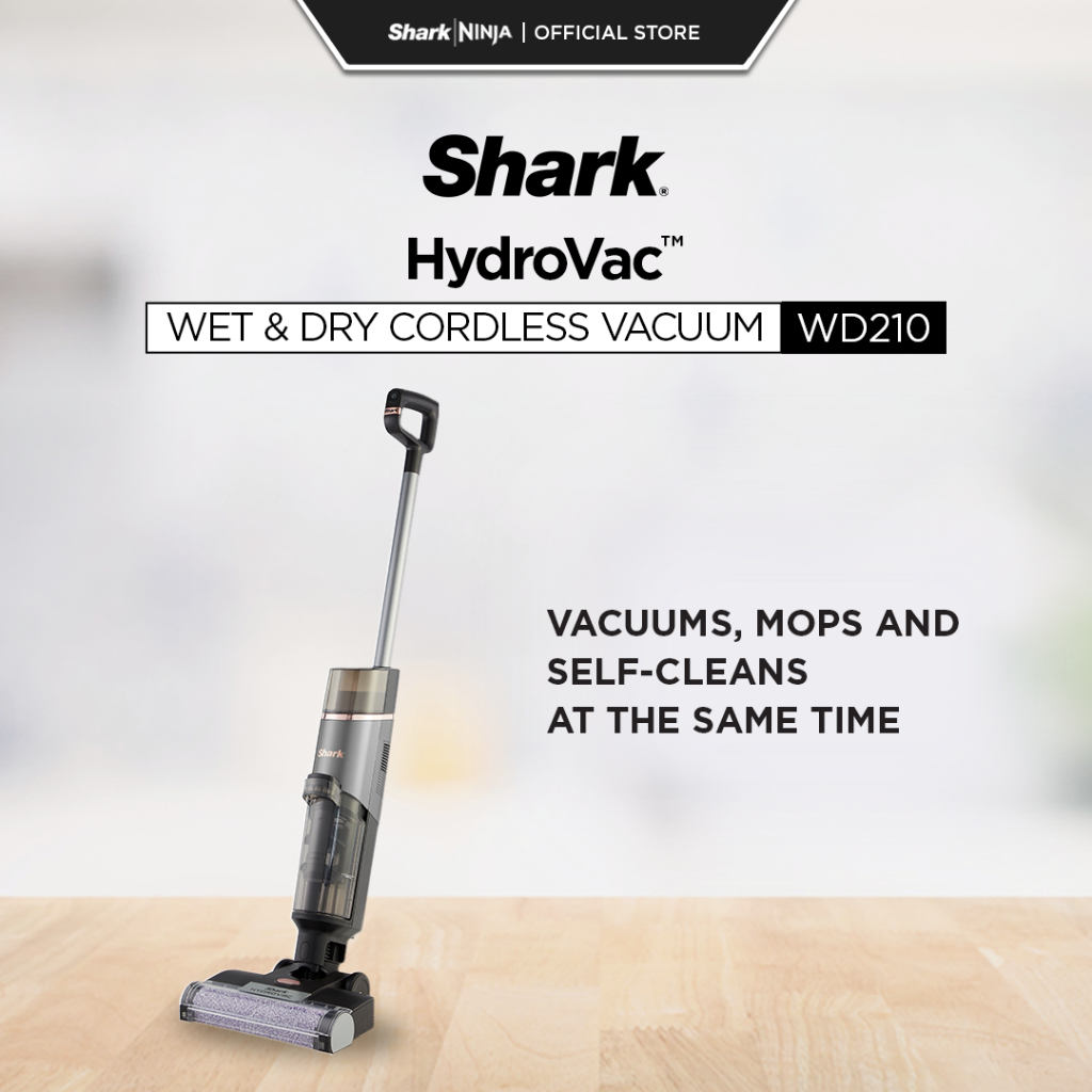 Shark Hydrovac Multi Surface Wet & Dry LED Display Cordless Vacuum ...