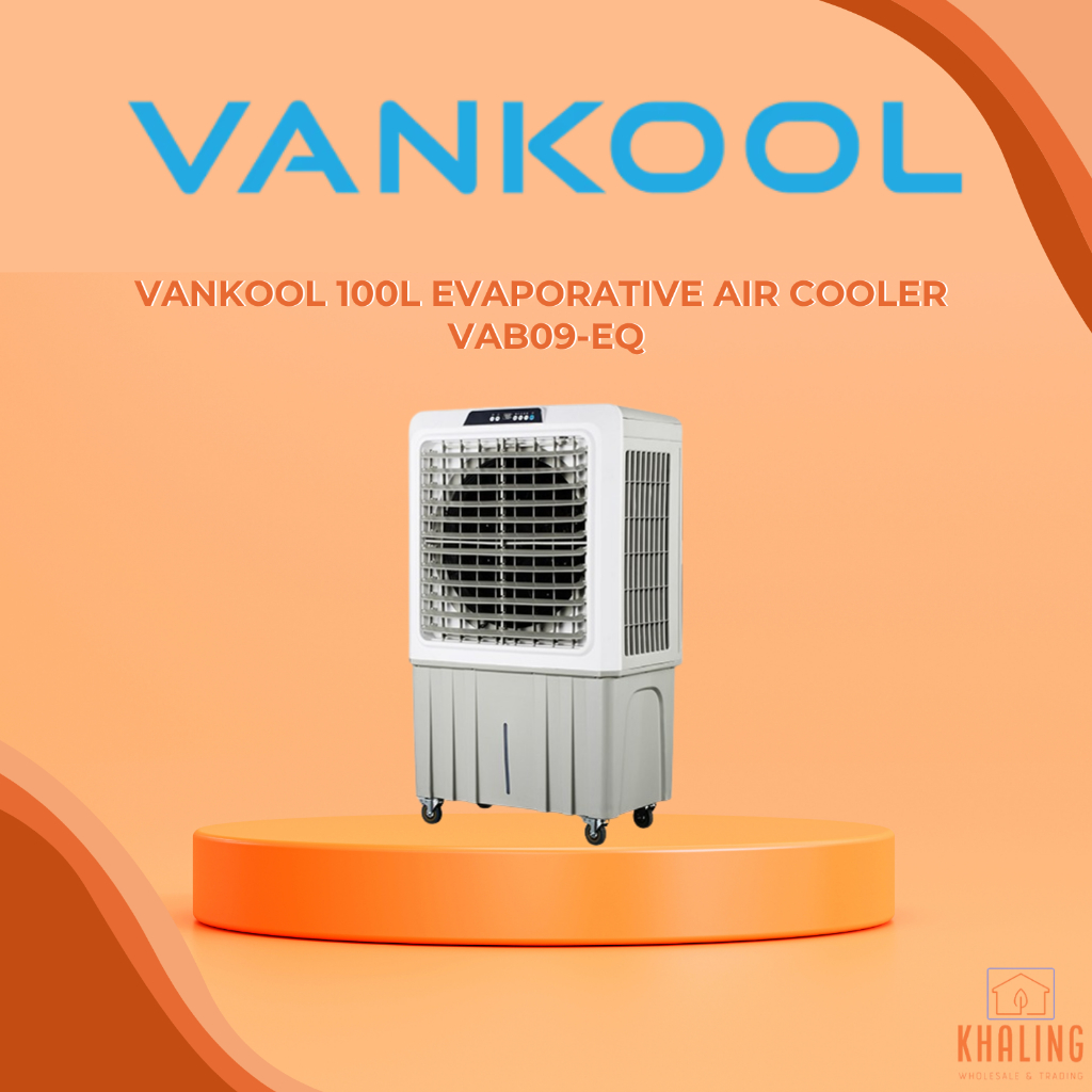 Vankool 100L Evaporative Air Cooler Auto Water Pump Commercial Air ...