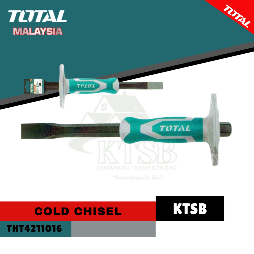 TOTAL THT4211016 Cold Chisel | Shopee Malaysia