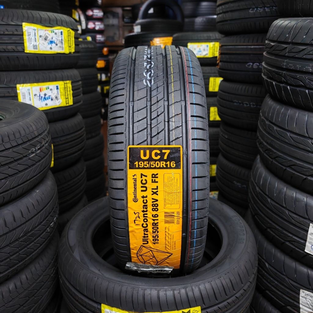[Free Installation] Continental UC7 R16 185/55 195/50 195/55 205/50 205 ...