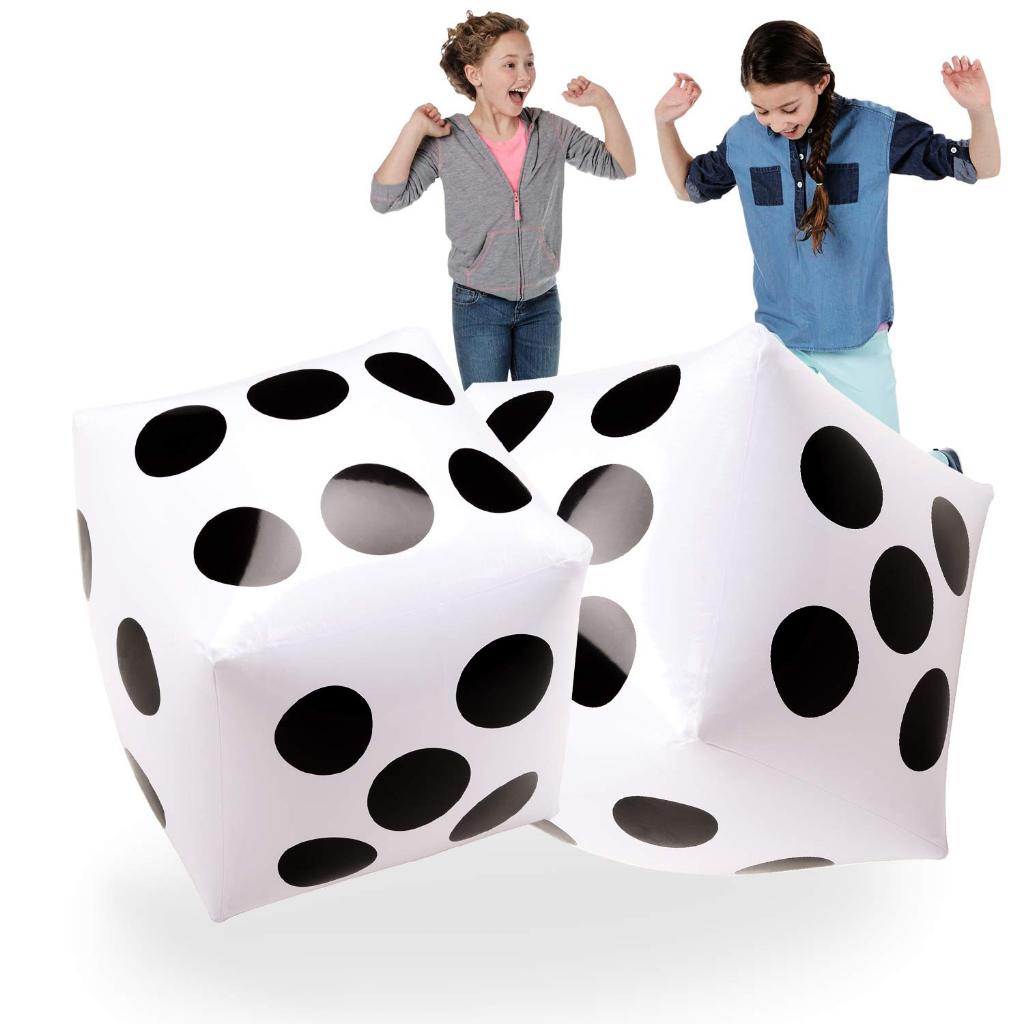30cm Inflatable Dice Jumbo Giant Inflatable Dice Large Inflatable Dice ...