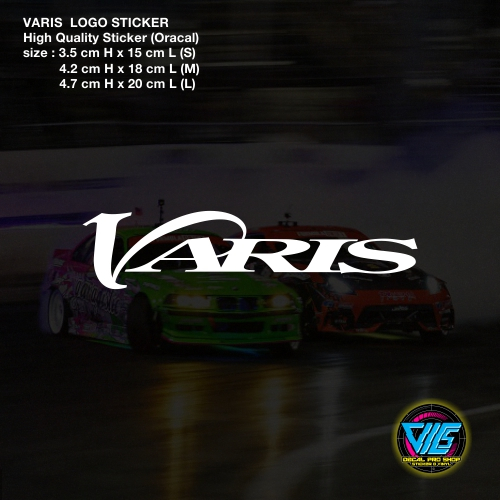 [ VARIS ] Logo Sticker / Decal (High Quality Sticker) | Shopee Malaysia