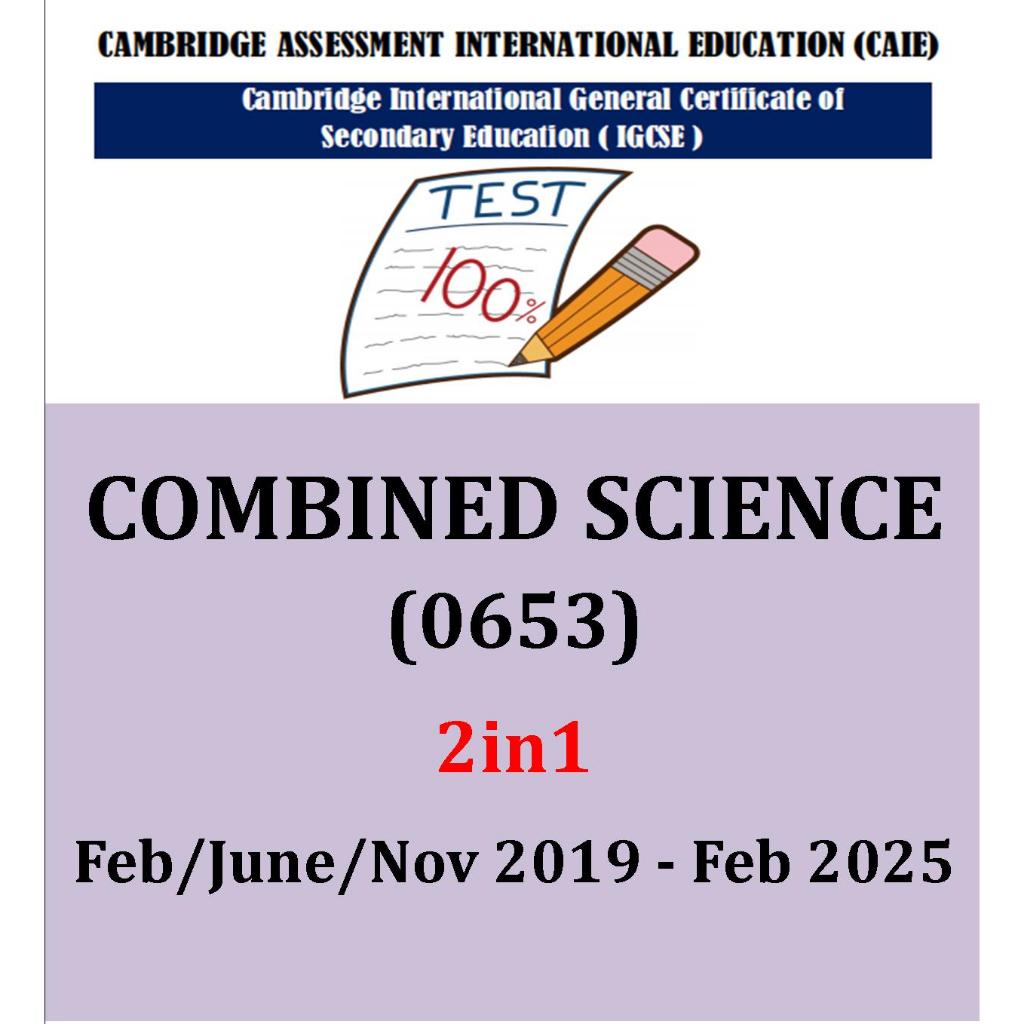 Igcse Past Year Papers Combined Science (2IN1 VERSION) | Shopee Malaysia