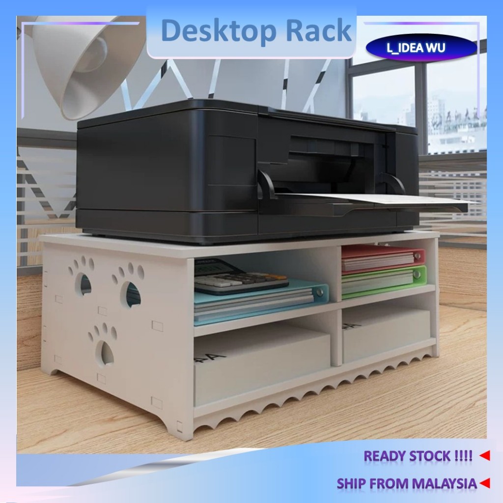 DIY Organizer Rack Printer Airwaybill Printer Thermal Desktop Organizer ...