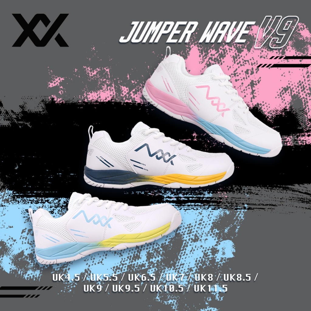 MAXX BADMINTON SHOES JUMPER WAVE V9 (100% ORIGINAL) | Shopee Malaysia