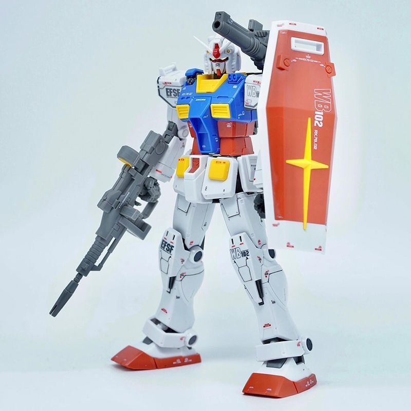 Gundam RX-78 3.0 HG 1/144 Zaku HG 1/144 Figure Gundam Stand | Shopee ...