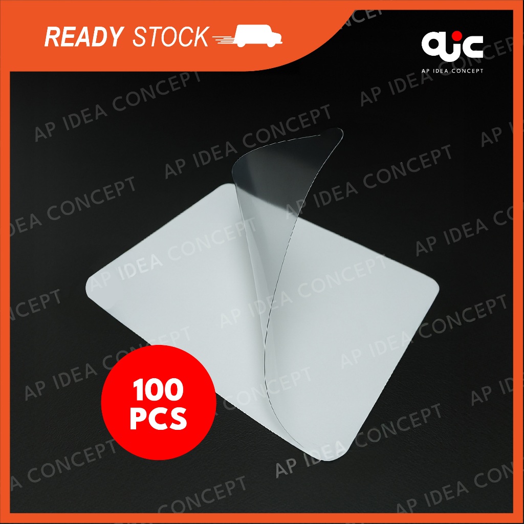 Transparent Roadtax Sticker | Windshield Protection Film | Removable ...