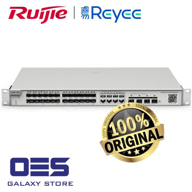 RUIJIE REYEE RG-NBS5200-24SFP/8GT4XS 24x 1GE SFP Ports, 8 Gigabit RJ45 ...