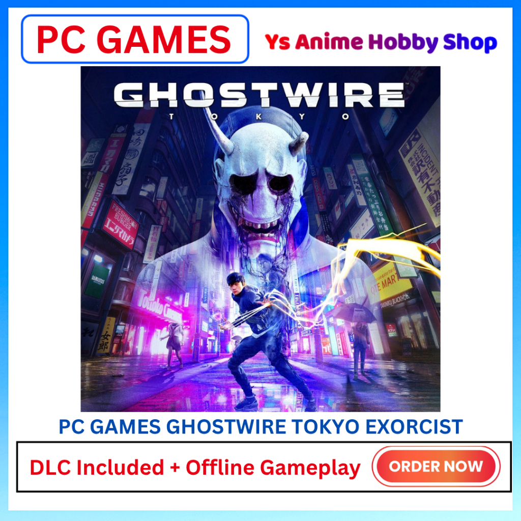 【PC GAMES】Ghostwire Tokyo Exorcist Fighting Ghost Offline Gameplay DLC ...