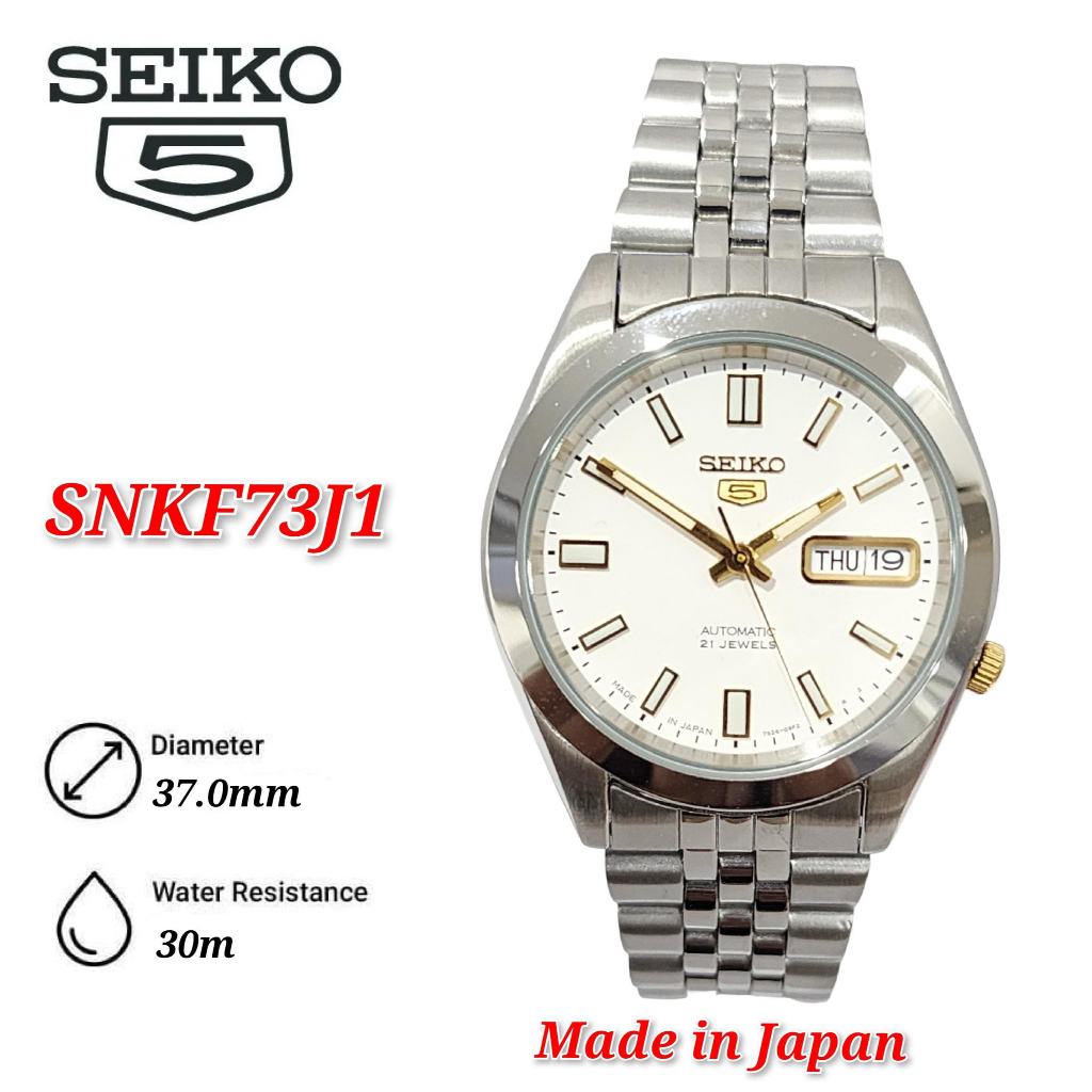 Made in Japan Seiko 5 Dress Watch for Men SNKF73J1 | Shopee Malaysia