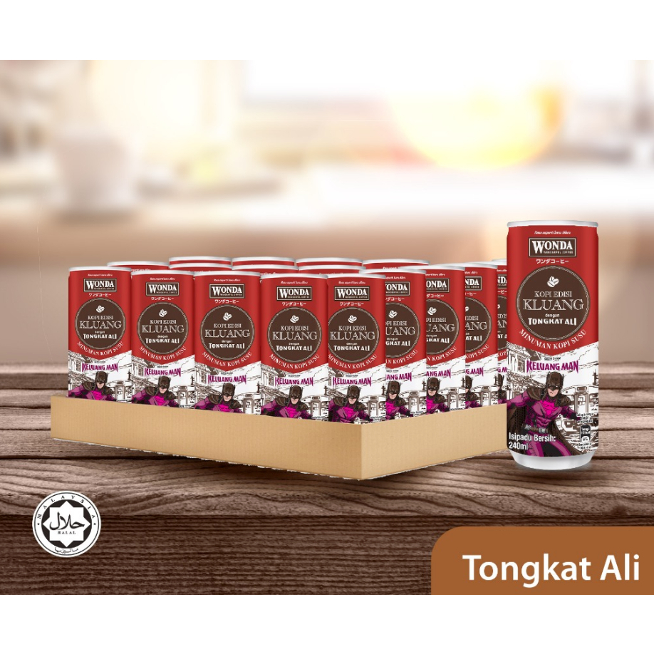 Wonda Coffee Keluang Man Edition - Tongkat Ali 240ml | Shopee Malaysia
