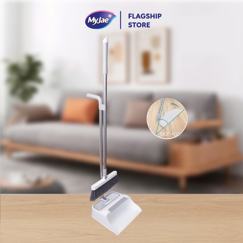 MyJae Long Comb Folding Broom Set | Shopee Malaysia
