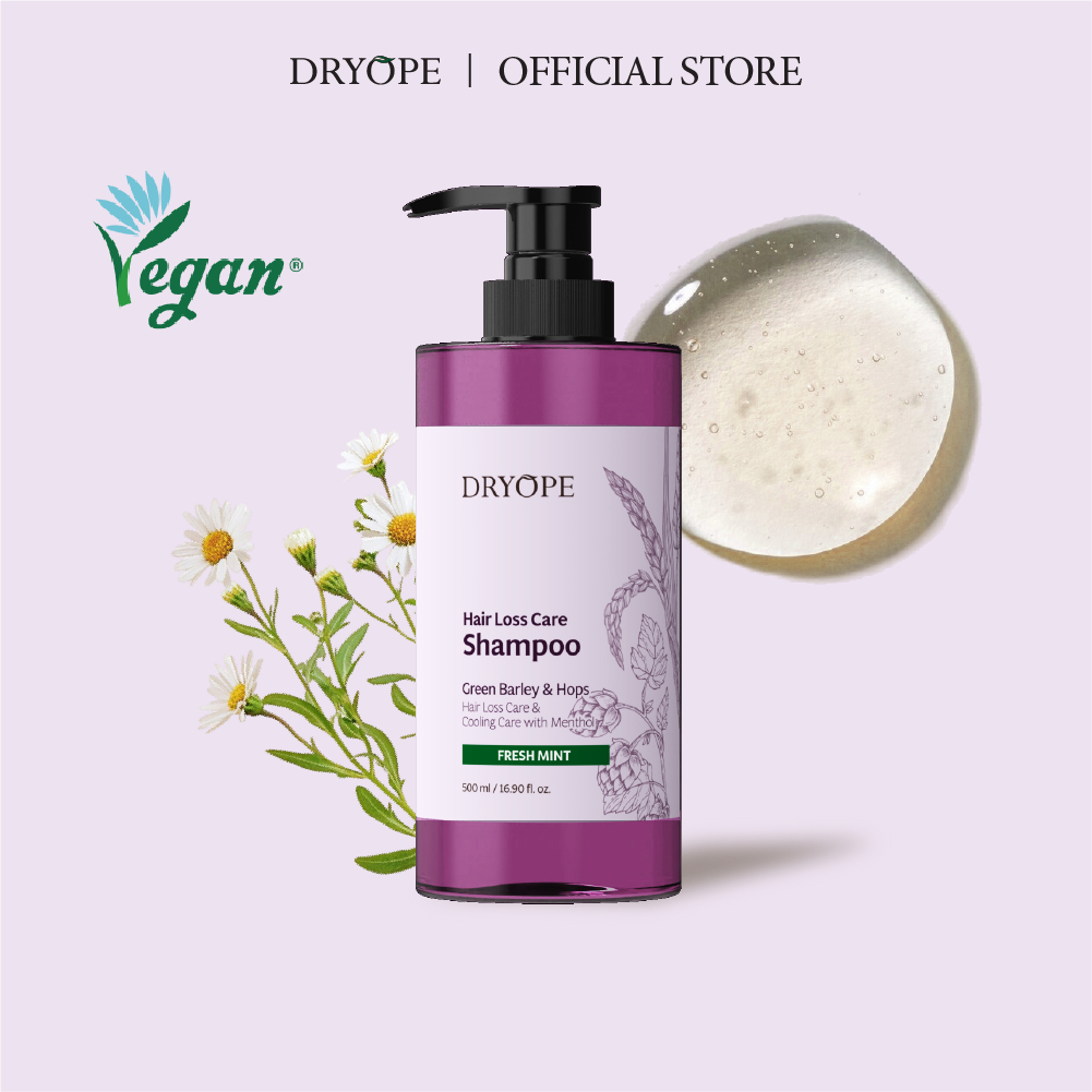 DRYOPE Hair Loss Care Shampoo 500ml Fresh Mint | Shopee Malaysia