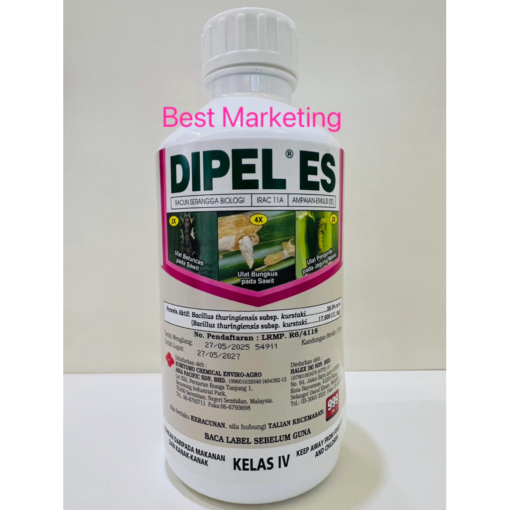 1LIT DIPEL ES HALEX / Ulat Bungkus / Sawit | Shopee Malaysia