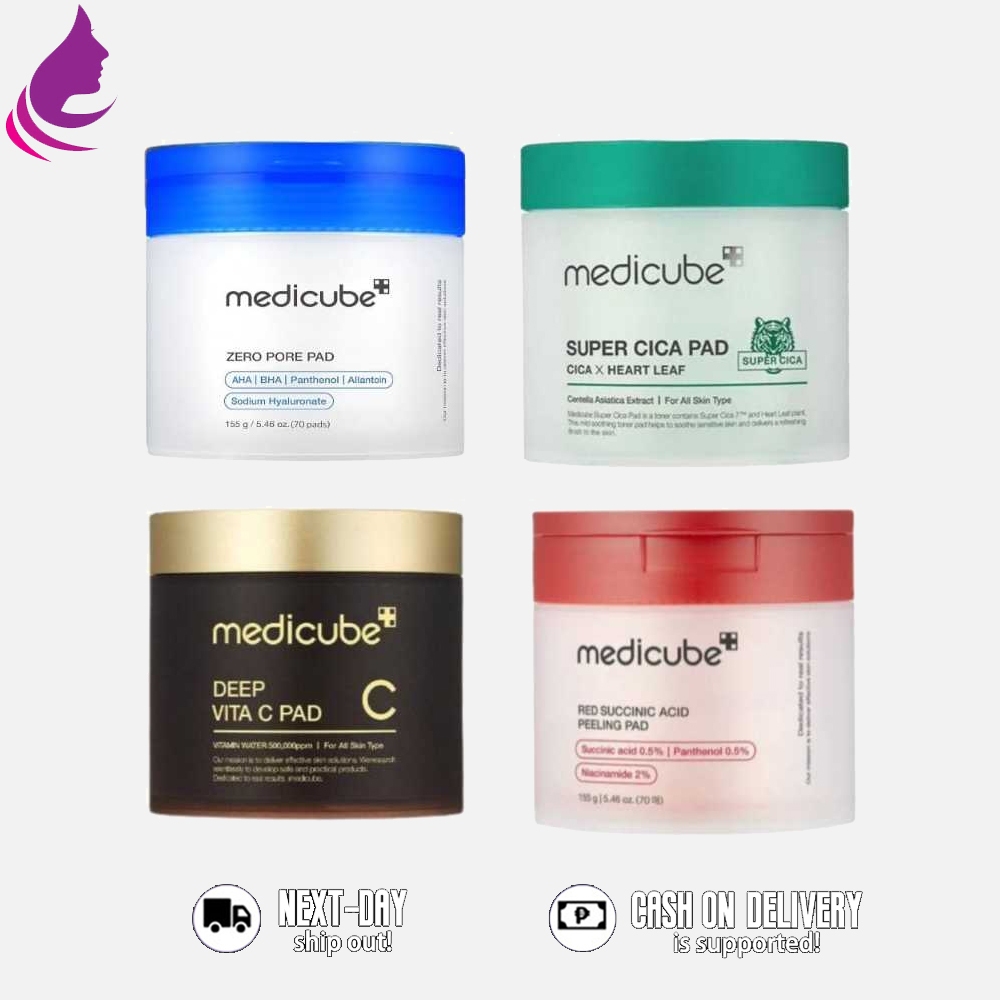 Medicube Zero Pore Pad 2.0 / Super Cica Pad / Deep Vita C Pad / Red ...
