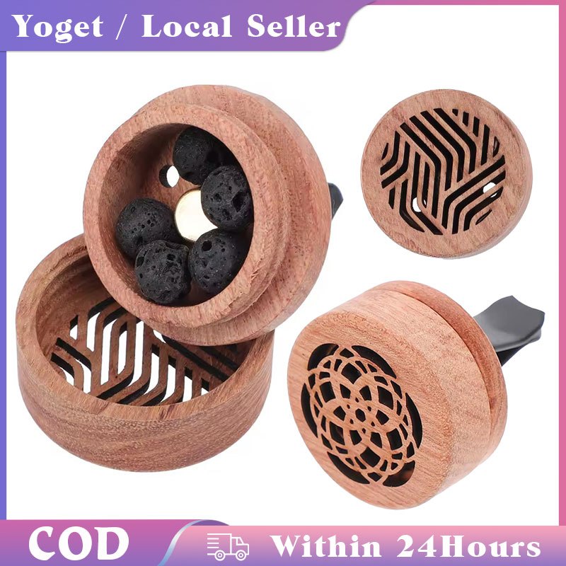 Car Essential Oil Diffuser / Car Air Freshener Volcanic Stone Diffuser / Car Air Outlet Diffuser ...