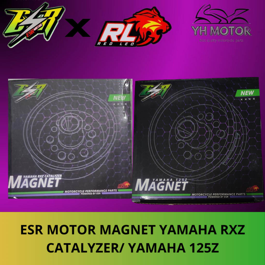 ESR MOTOR MAGNET YAMAHA RXZ CATALYZER/ YAMAHA 125Z | Shopee Malaysia